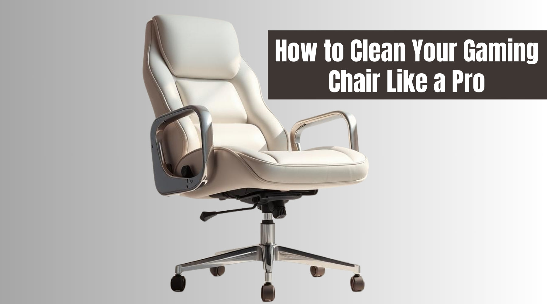 How to Clean Your Gaming Chair Like a Pro – Homely Heven.